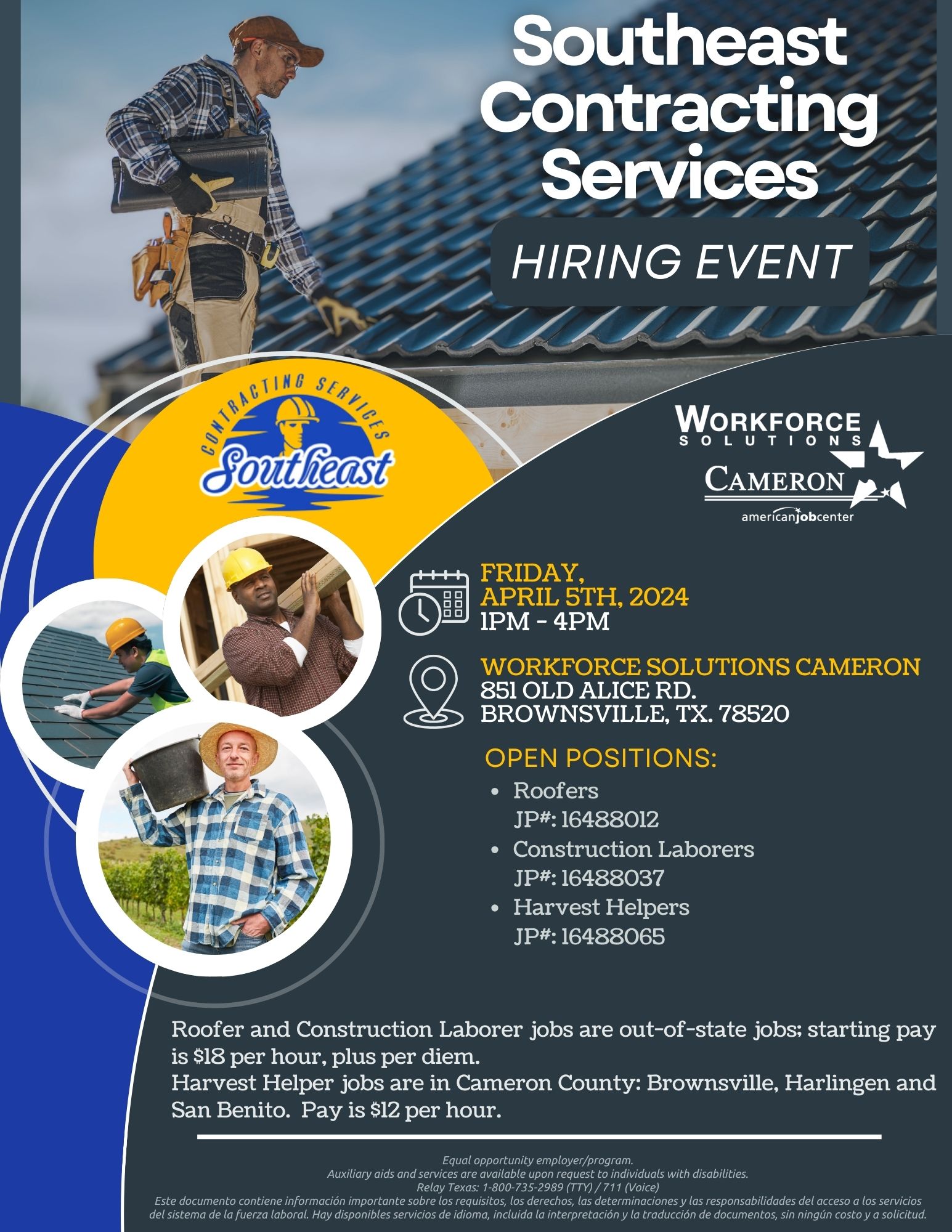 Past Hiring Events | Workforce Solutions Cameron
