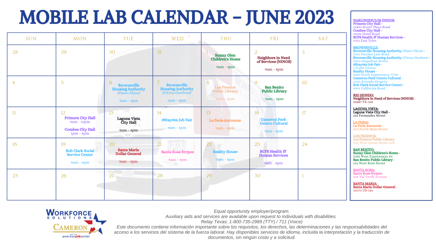 Events for September 2025 | Workforce Solutions Cameron