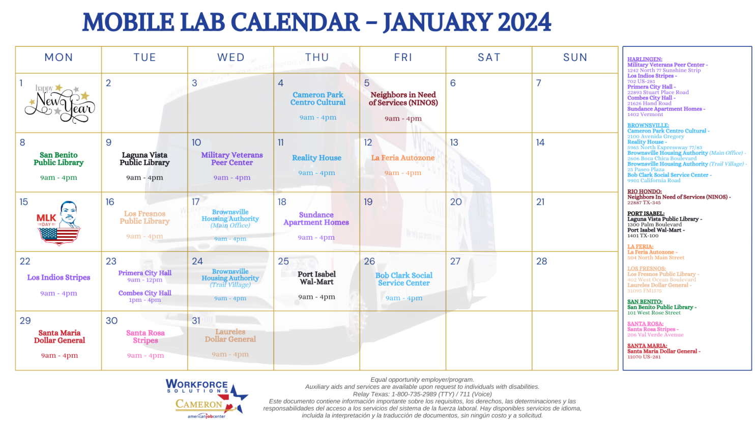 Events for October 2025 | Workforce Solutions Cameron