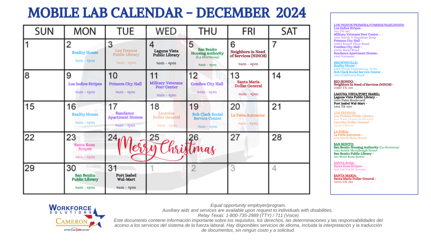 Events for March 2025 | Workforce Solutions Cameron