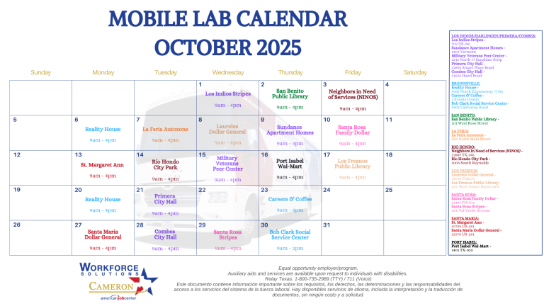 Events for May 2026 | Workforce Solutions Cameron